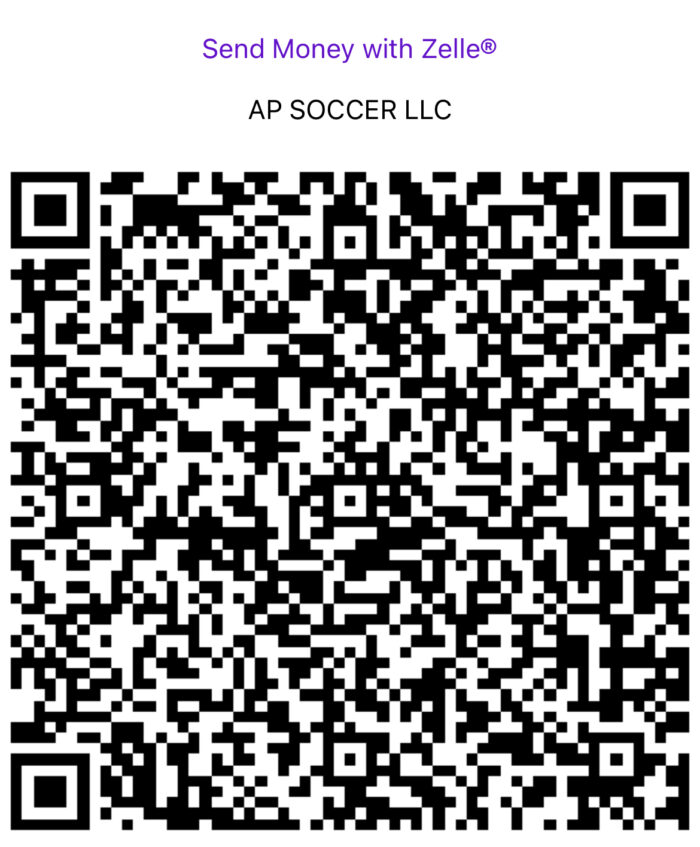Scan This QR Code to Pay Using Zelle | American Premier Soccer